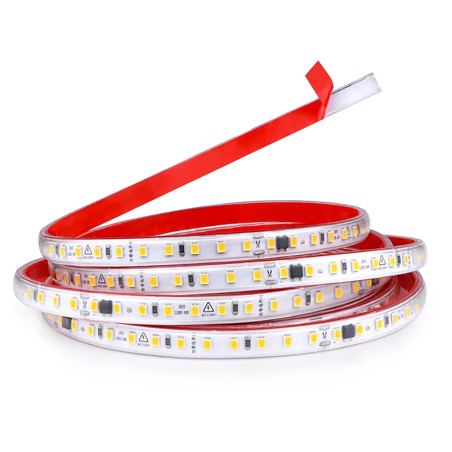 Taśma LED 230V AC NANO IP65 120xSMD2835 10W/m - Neutralna - Led Expert